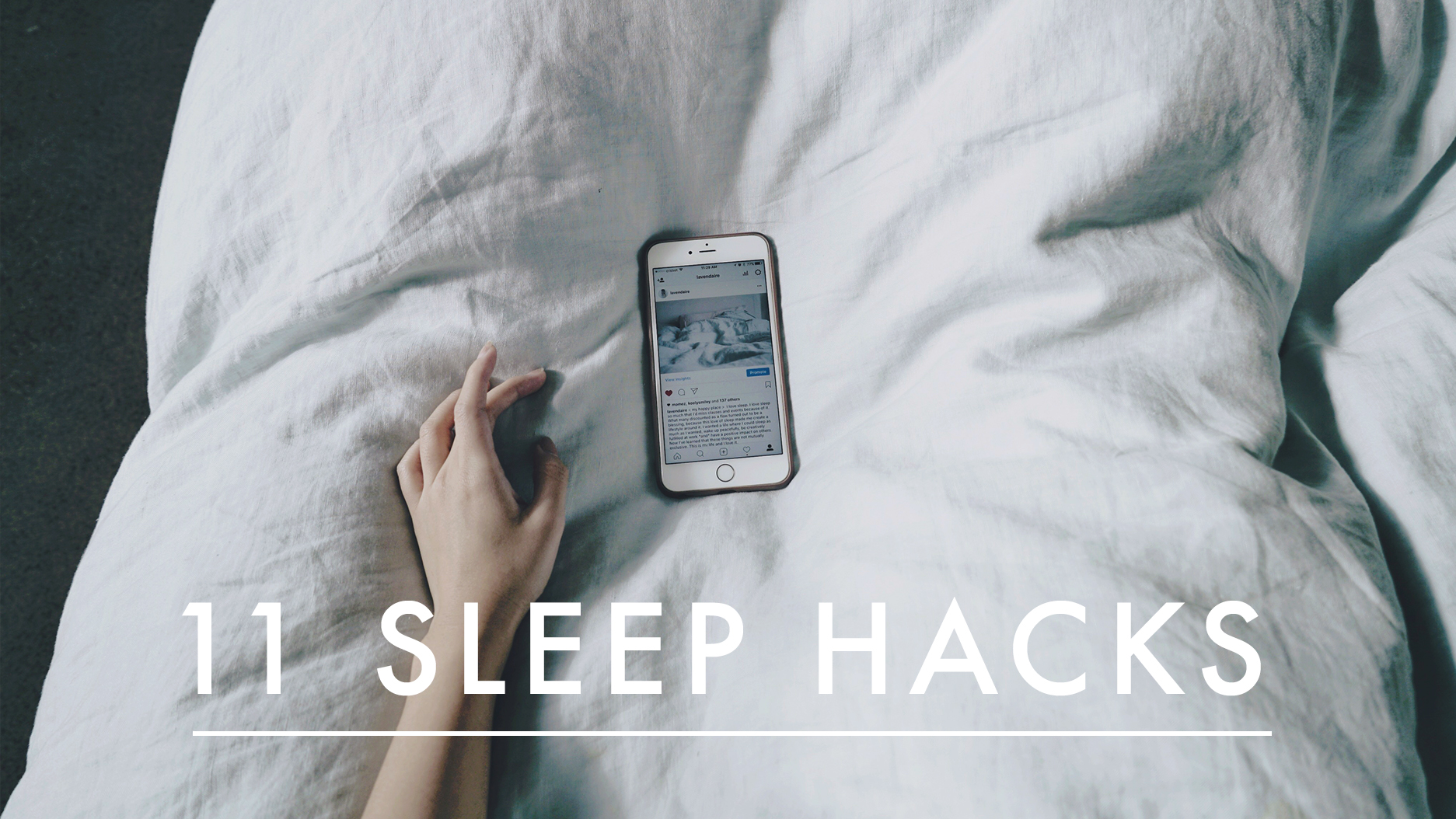 11 Sleep Hacks for Better Sleep - Lavendaire 11 Sleep Hacks for Better Sleep - Lavendaire